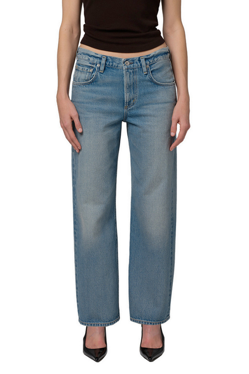 Lindz Low Rise Easy Straight – Pinkadot