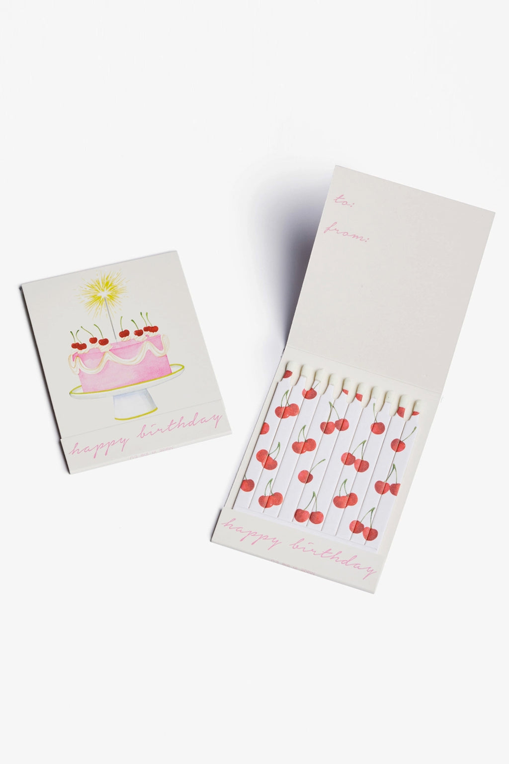 Cake Happy Birthday Match Card – Pinkadot