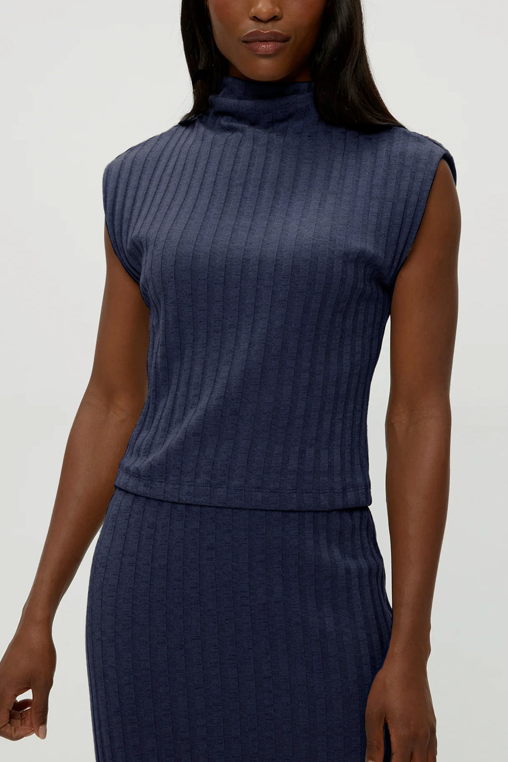 Nara Mock Neck Top – Pinkadot